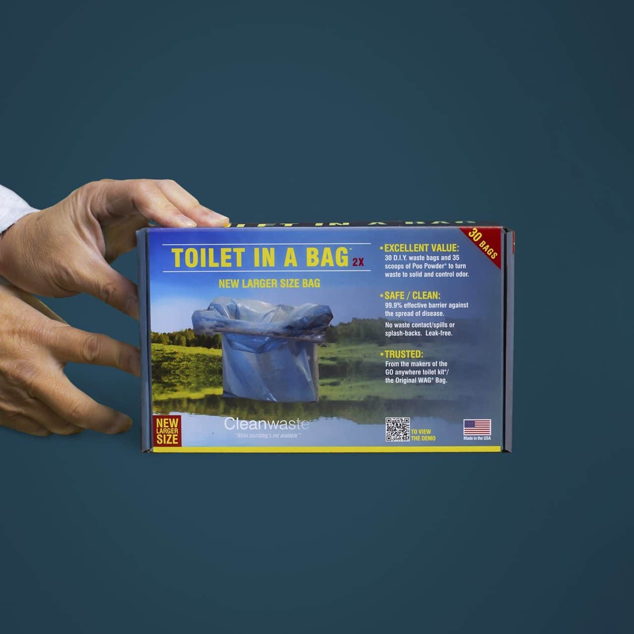 GO Anywhere Portable Toilet® - Cleanwaste