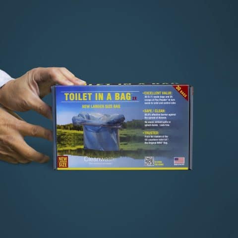 GO Anywhere Portable Toilet® - Cleanwaste